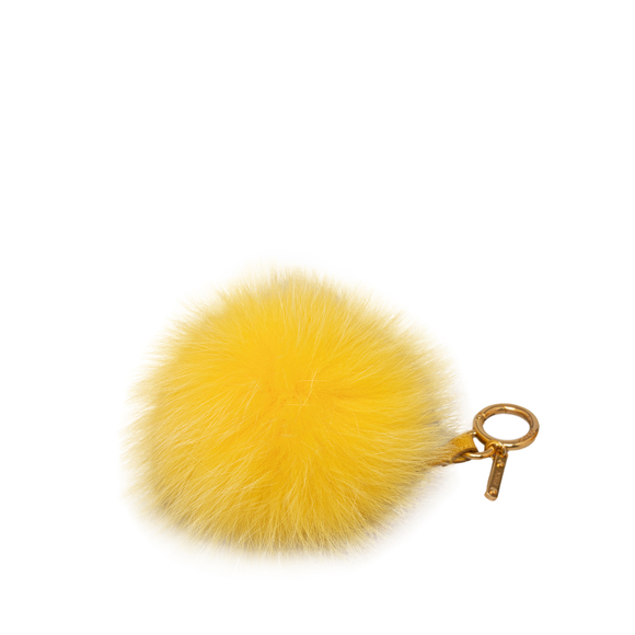 Fendi | Other | Preloved Fendi Fur Pompom Bag Charm | Poshmark